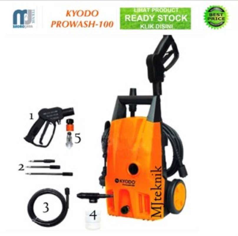 Promo Mesin Cuci Mobil/motor Kyodo Wash 100 High Pressure Diskon 23% Di ...