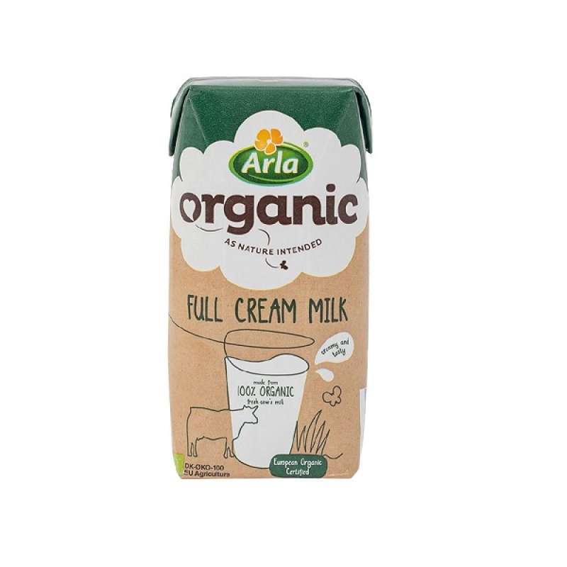 Jual Arla Full Cream Milk Uht Organic 200 Ml Di Seller Hypermart Kemang ...