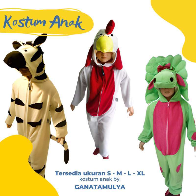 Jual Baju Kostum Binatang Semut Anak (original) Onesie Semut Di Seller ...