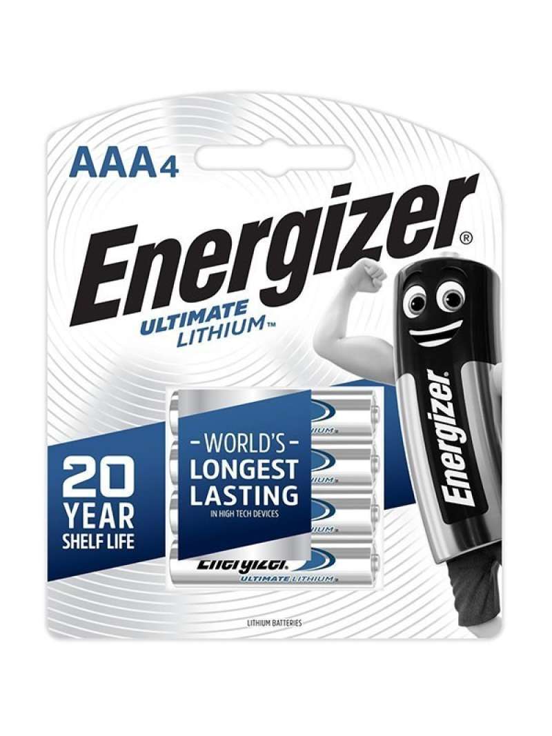 Promo Energizer Ultimate Lithium Aaa / A3 Isi 4 - Baterai Lithium ...