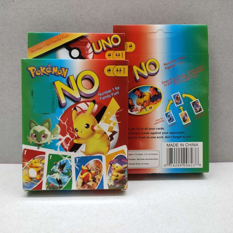 Jual Permainan Kartu Board Game Karakter Pokemon - Family Game Di ...