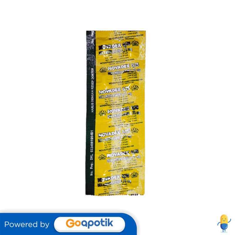 Jual Novadex 0.75 Mg Strip 10 Kaplet Di Seller Apotek Uki Farma ...