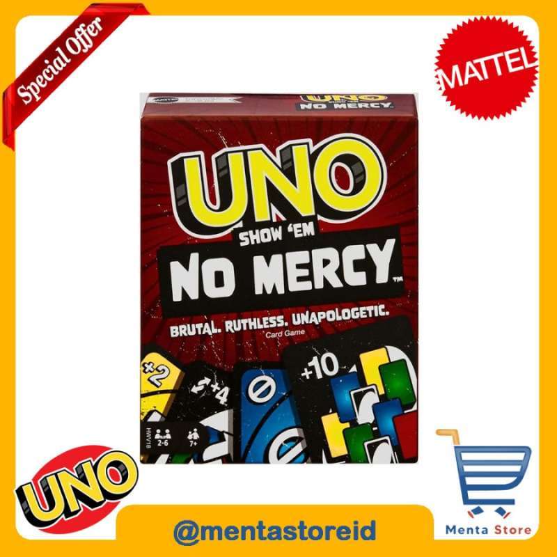 Promo UNO Show 'Em No Mercy - Permainan Kartu Diskon 10% di Seller ...