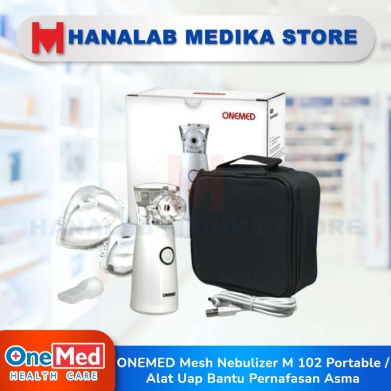 Promo Onemed Mesh Nebulizer M 102 Portable / Alat Uap Bantu Pernafasan ...