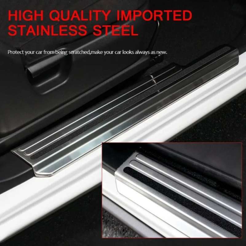 Promo New Stainless Steel Car Door Sill Protector Jimny Jb74 Terbaik ...