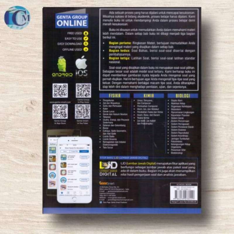 Jual Buku Best Score 100 Bank Soal Ipa Smp Kelas 7, 8, 9 Di Seller Cerdas Media Books - Dwikora ...