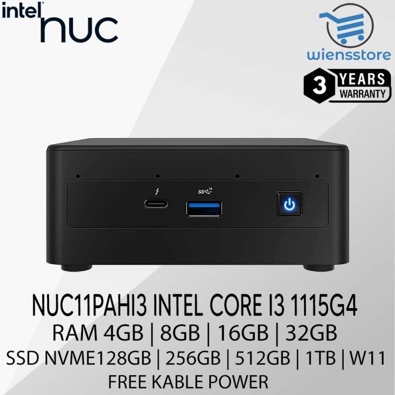 Jual MINI PC Intel NUC11PAHI3 Core i3-1115G4 + Ram + SSD + W11 | I3 GEN ...
