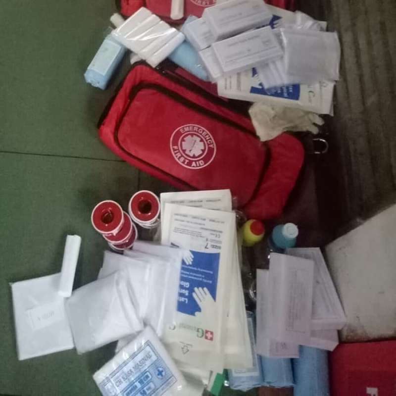 Promo Tas Obat P3k Type A Lengkap isi / Tas P3K first Aid Kit Emergency ...