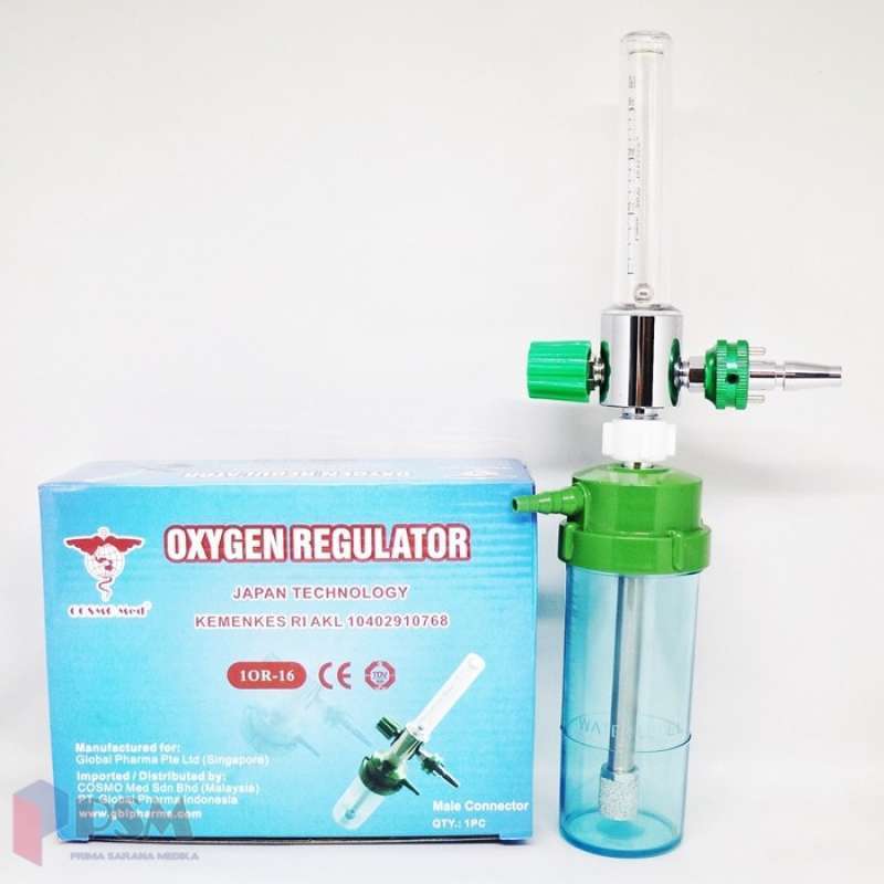 Promo Flowmeter Oxygen Wall Male Connector C&U / Regulator Oksigen ...