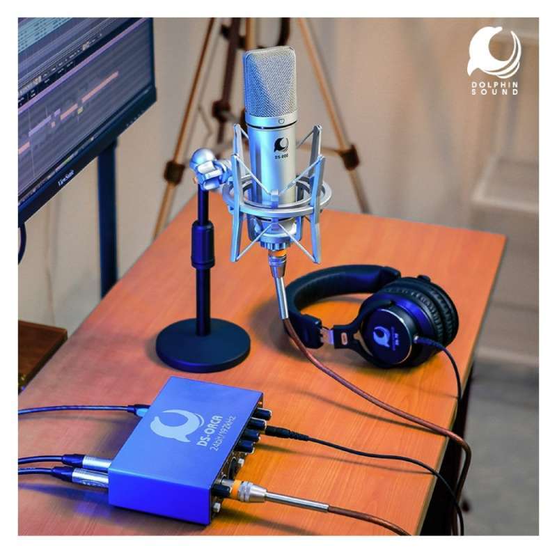 Jual Dolphin Sound Ds Orca Mk2 Audio Interface / Soundcard Recording ...