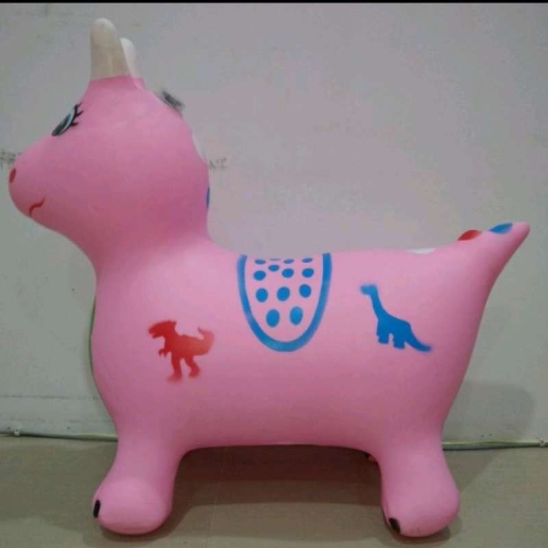 Promo Animal Jumping Musik Tebal Dino / (sni) Mainan Kuda Kudaan Anak ...