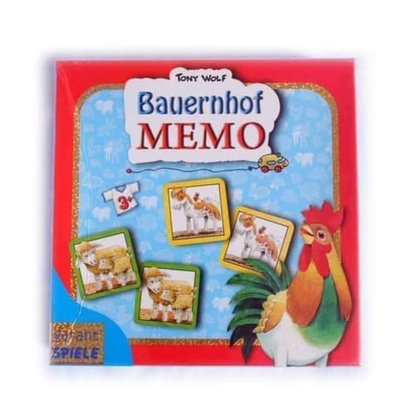 Promo Mainan Edukasi Memory Game Matching Binatang Tony Wolf Anak TK ...