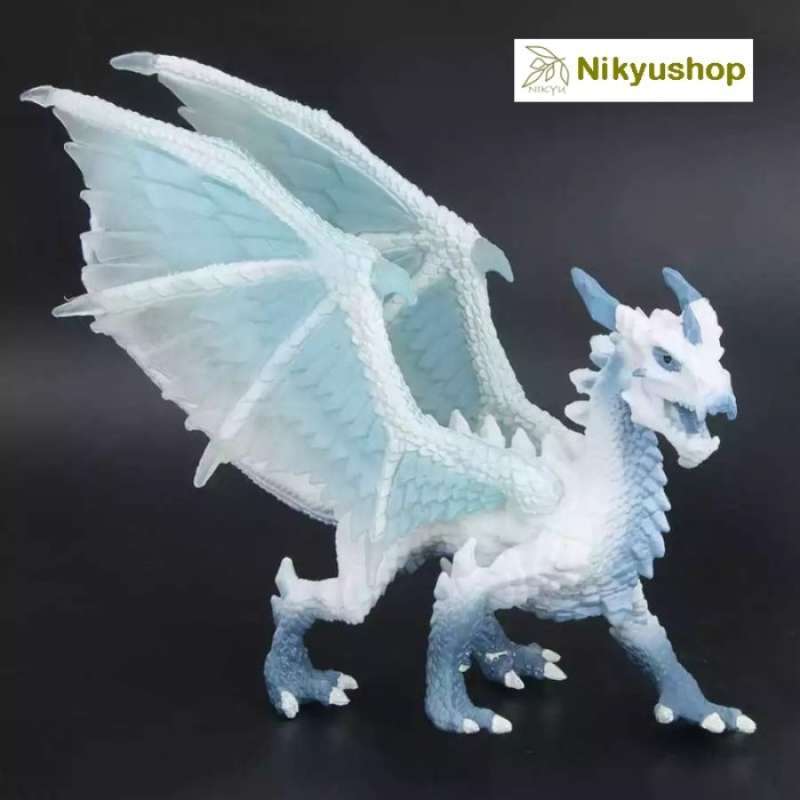 Promo Mainan Edukasi Pajangan Koleksi Hewan Mitologi Naga Ice Dragon ...