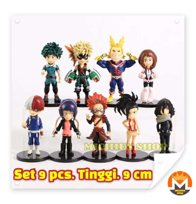 Promo Action Figure Anime Cartoon My Hero Boku no Hero Academia set of ...