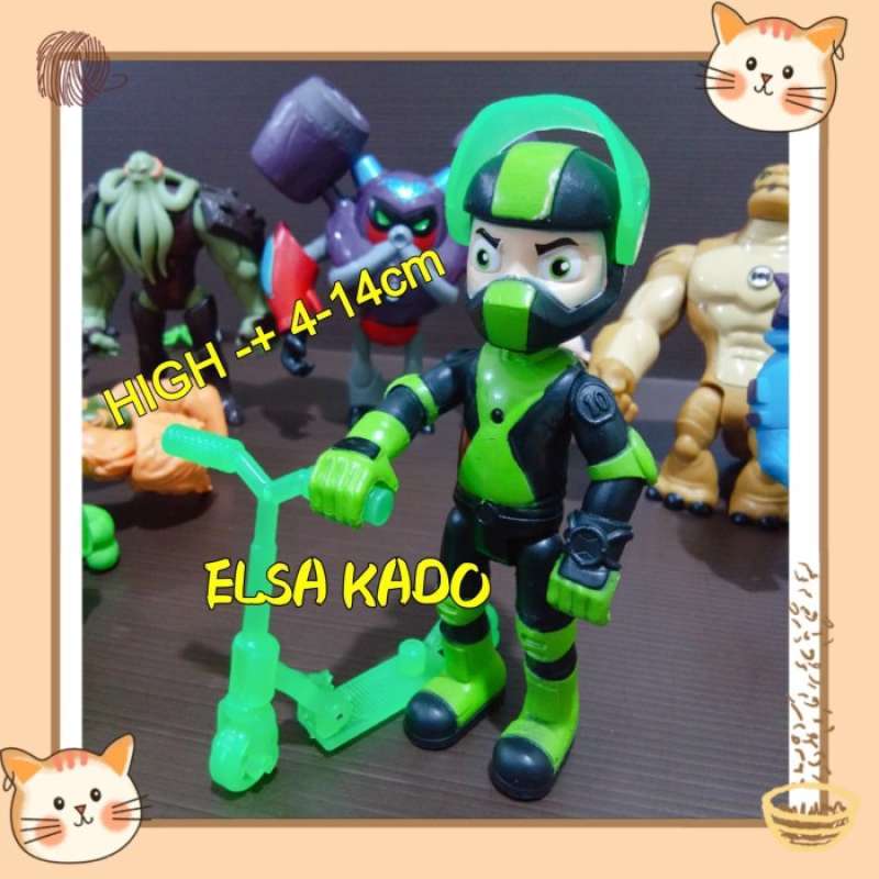 Promo Action Figure BEN 10 Set Isi 11 Alien Mainan Anak Diskon 23% di ...