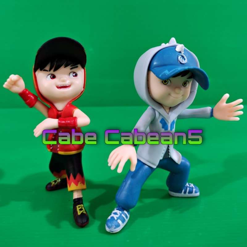 Promo Figure BoBoiBoy Set 5 New Series Air Es Api Tanah Angin Mainan ...
