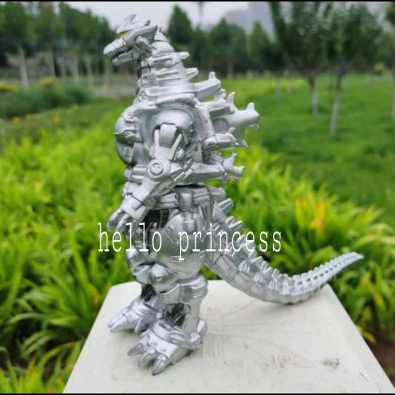 Promo GODZILLA MONSTER MECHA SILVER JUMBO MAINAN FIGURE Diskon 23% di ...