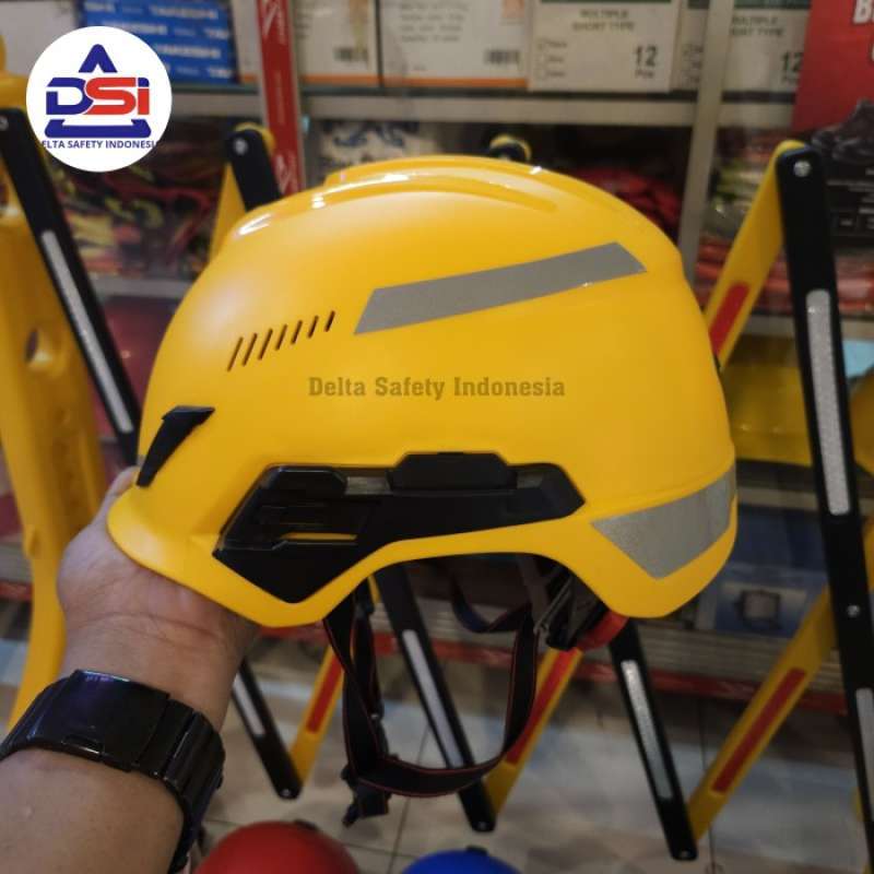 Promo Helm Safety Climbing Rescue Kuning MSA VGARD H1 Lokal SNI ...