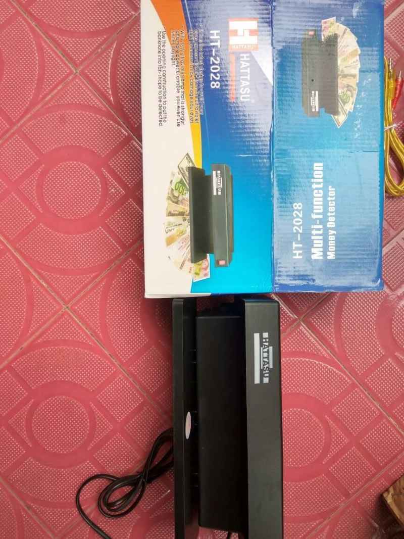 Jual money detektor alat pendeteksi uang palsu merek HT-2028 paling ...