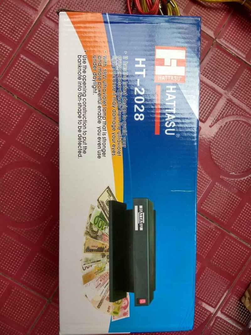 Jual money detektor alat pendeteksi uang palsu merek HT-2028 paling ...