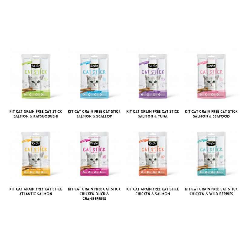 Jual KIT CAT STIK 3x5GR Treat Cat Snack Kucing Jajanan Cemilan Grain ...