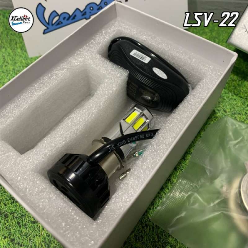 Promo RTD Rayton Lampu led Vespa 6 Titik 35W ACDC GARANSI Diskon 2% di ...