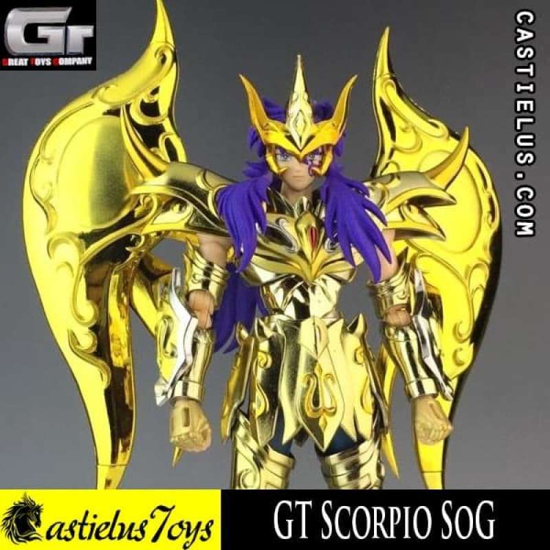 Promo [PRE ORDER] Great Toys SCM Scorpio Milo SoG - Saint Seiya Cloth ...