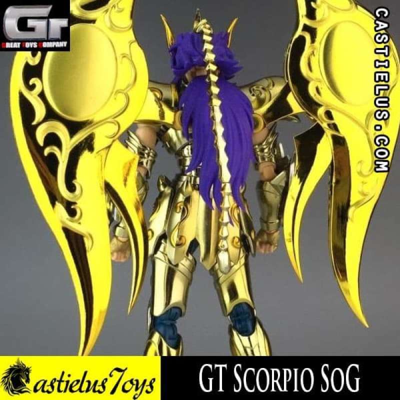 Promo [PRE ORDER] Great Toys SCM Scorpio Milo SoG - Saint Seiya Cloth ...