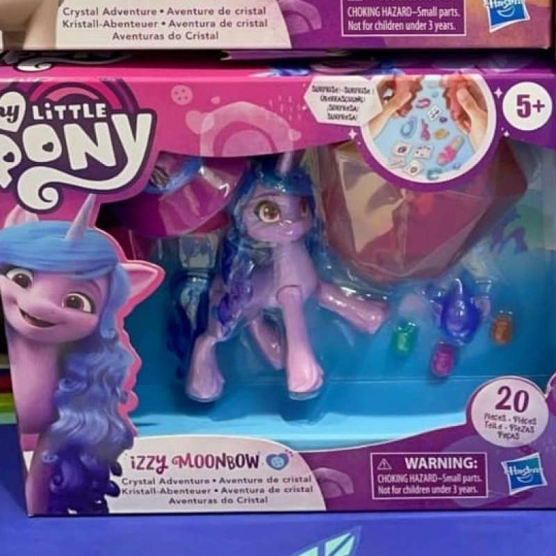 Promo My little Pony Izzy Moonbow Crystal Adventure Hasbro Diskon 23% ...