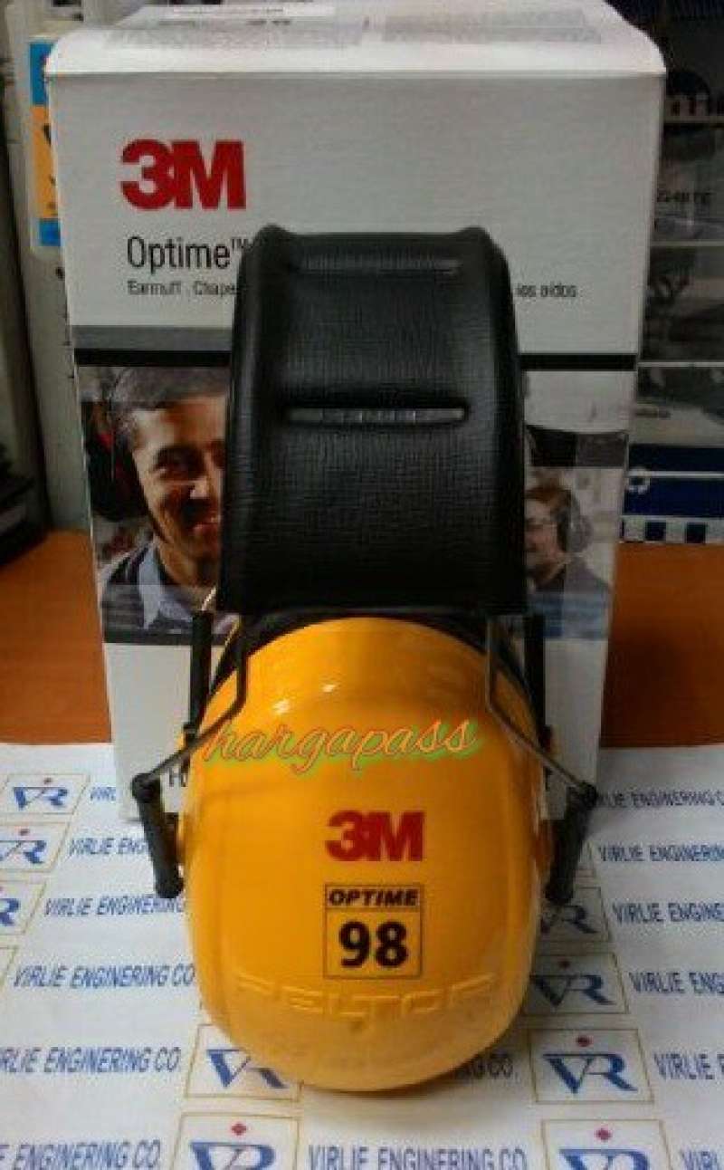 Promo pelindung telinga 3M H9A, 3M Peltor Optime 98 Over the Head ...