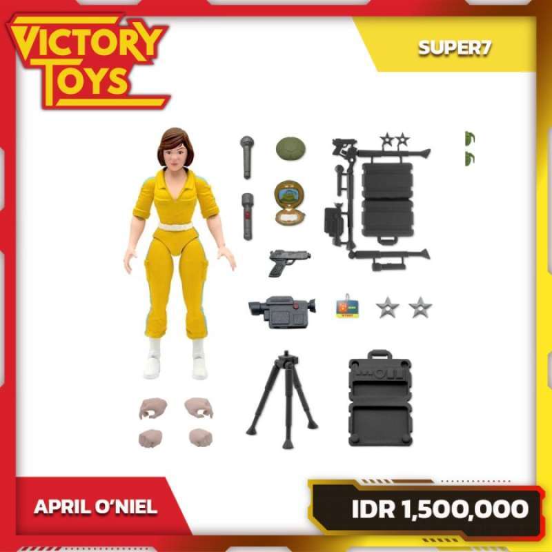 Promo APRIL O'NEIL TMNT WAVE 3 By 7 Diskon 23% di Seller Qairina Store ...