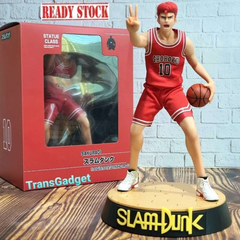 Promo Dasin Model Slam Dunk - Sakuragi Hanamichi Shohoku PVC Statue ...