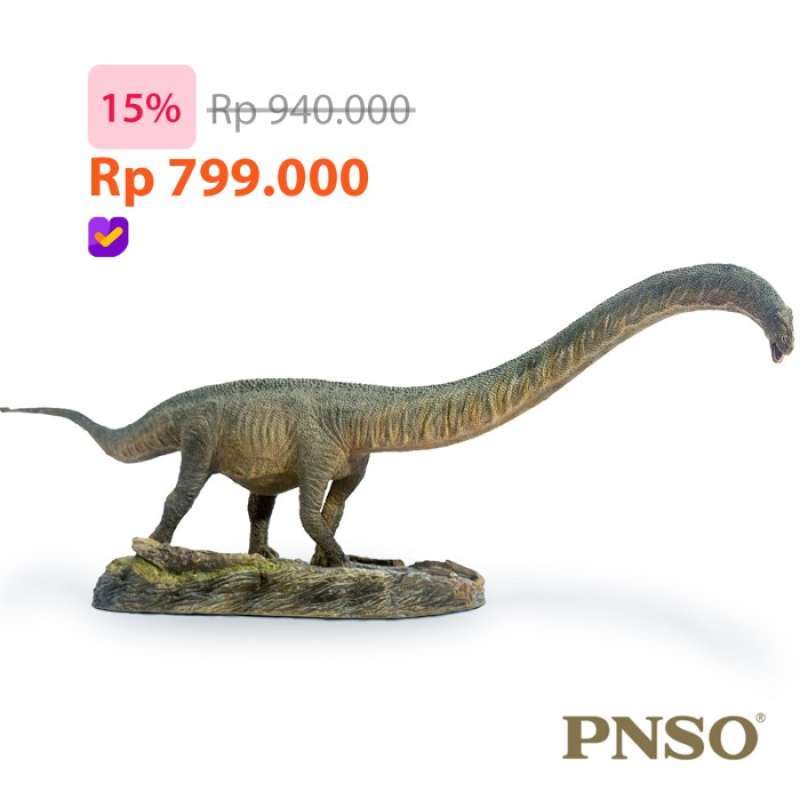 Promo PNSO 301003 - Erma the Mamenchisaurus 1:35 Scale - Dinosaur Model Diskon 23% di Seller ...