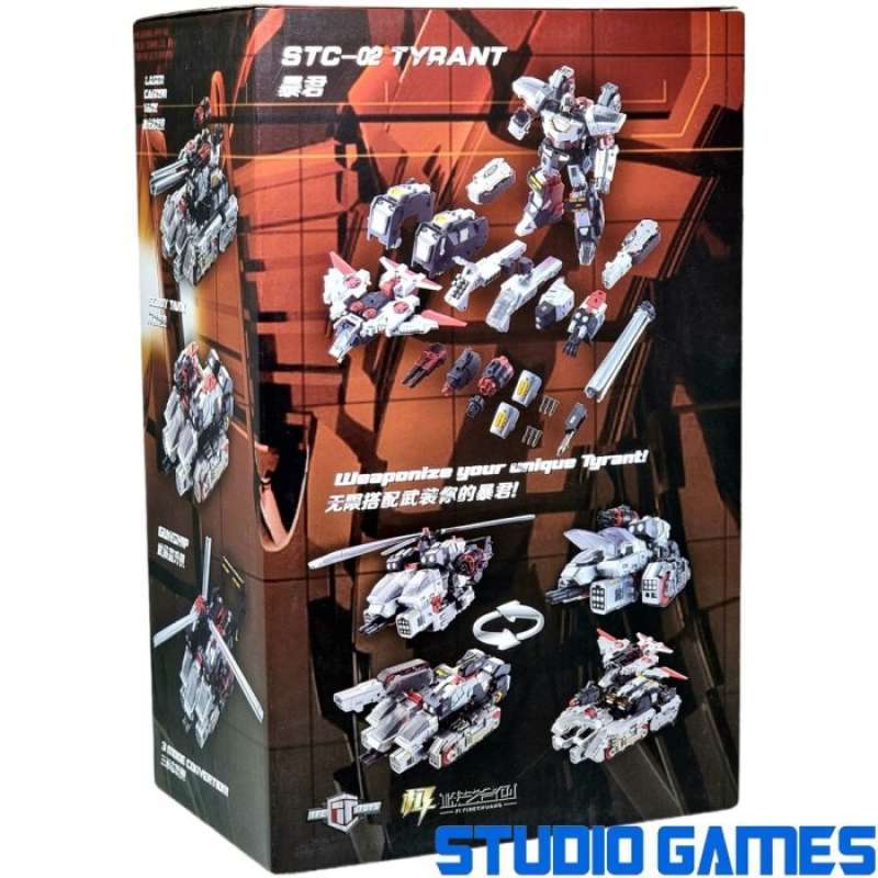 Promo TFC Toys ST Commander STC-02 Tyrant - Transformers Dominator Megatron Diskon 23% di Seller ...