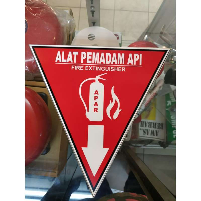 Promo JUAL SIGN LABEL STICKER SEGITIGA APAR 30X30CM ALAT PEMADAM K3 RA ... Promo JUAL SIGN LABEL STICKER SEGITIGA APAR 30X30CM ALAT PEMADAM K3 RA ...