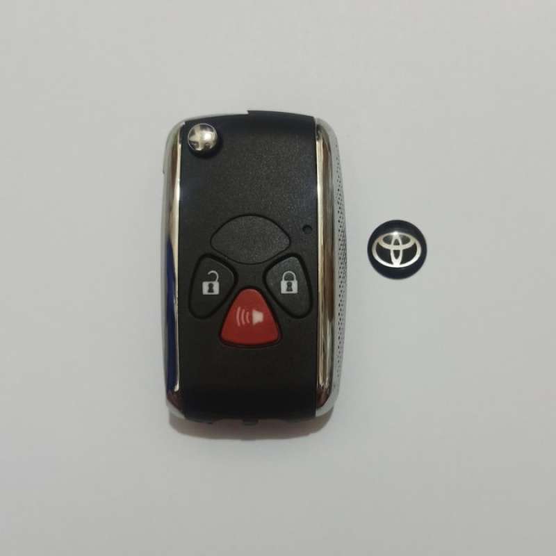 Promo Casing Kunci Lipat Flip Key Toyota Innova Fortuner Vios Altis 3 ...