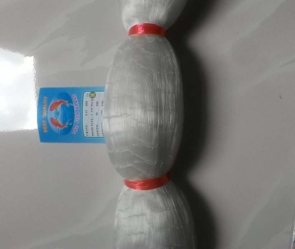 Promo Jaring Ikan Putih Bening Ukuran Lubang 1,3/4 Inchi 100 Yard ...