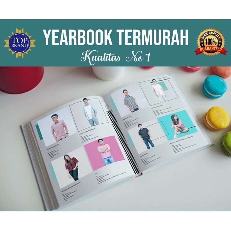 Jual Print Cetak Custom MURAH Album Buku Kenangan Sekolah, Buku Tahunan ...
