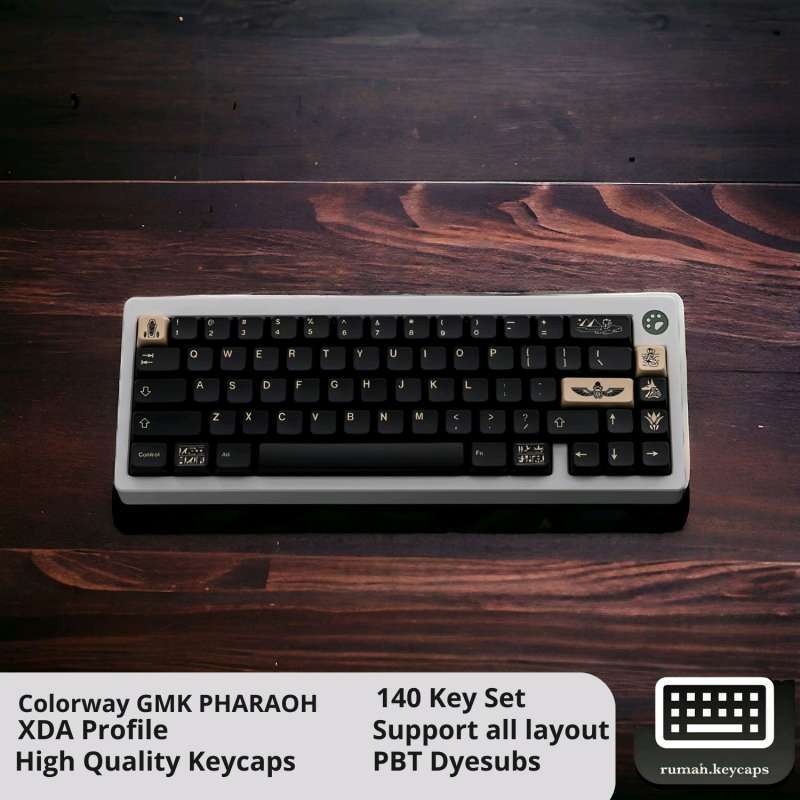 Jual Keycaps Keycap Xda Profile Gmk Pharaoh Pbt Dyesub Dye Sub - Rad ...