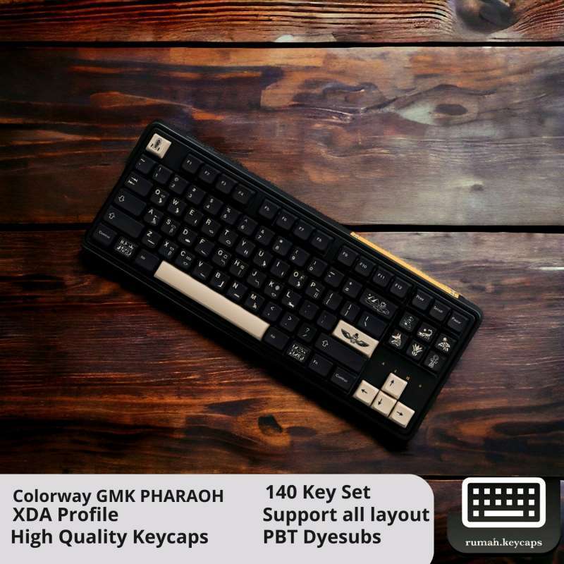 Jual Keycaps Keycap Xda Profile Gmk Pharaoh Pbt Dyesub Dye Sub - Rad ...
