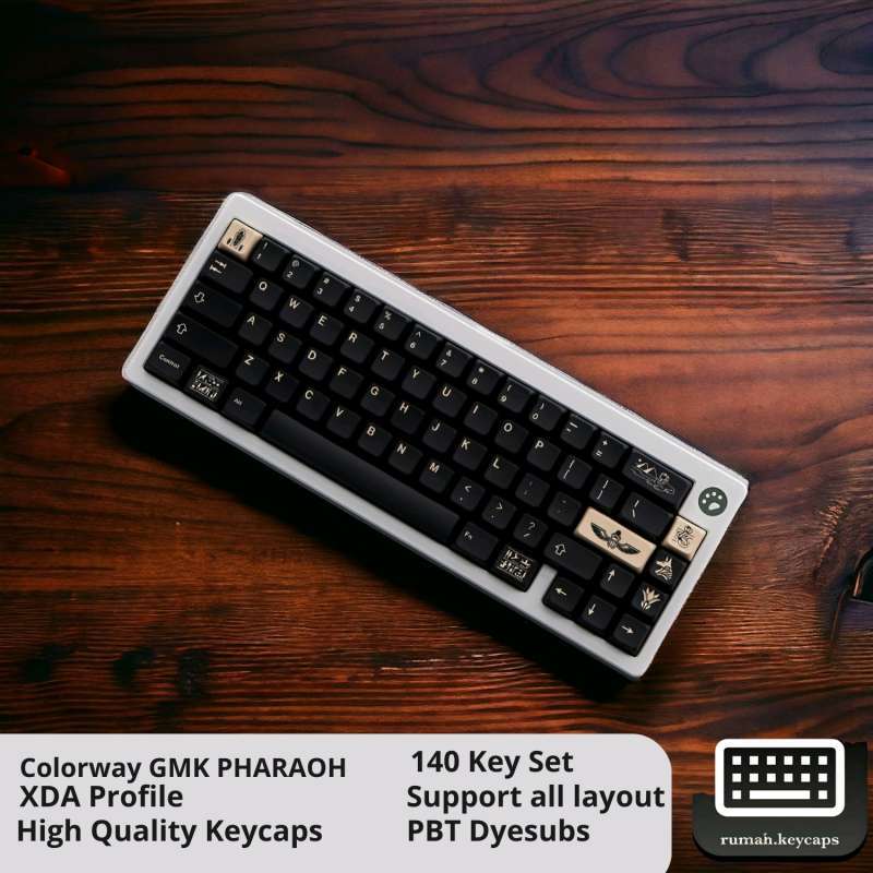 Jual Keycaps Keycap Xda Profile Gmk Pharaoh Pbt Dyesub Dye Sub - Rad ...