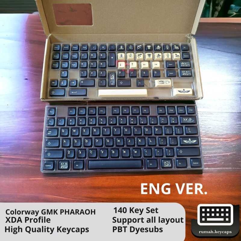 Jual Keycaps Keycap Xda Profile Gmk Pharaoh Pbt Dyesub Dye Sub - Rad ...