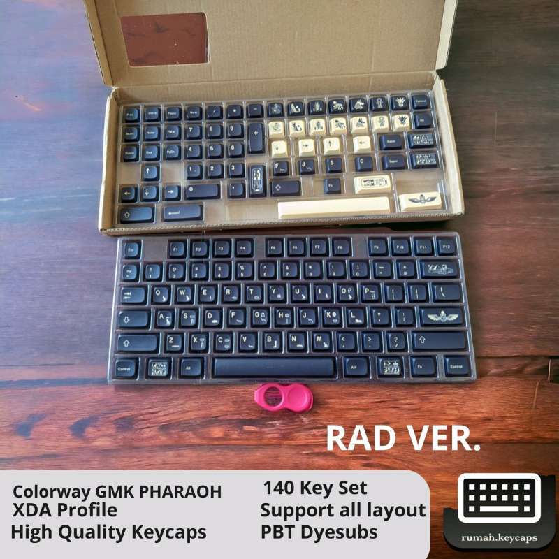 Jual Keycaps Keycap Xda Profile Gmk Pharaoh Pbt Dyesub Dye Sub - Rad ...