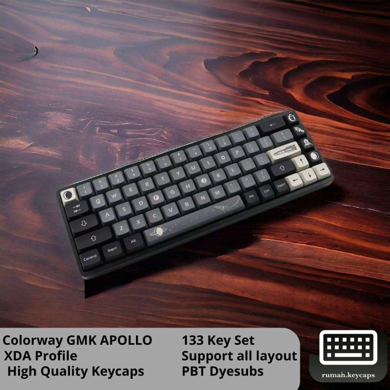 Jual Keycaps Keycap XDA PROFILE GMK APOLLO PBT Dyesub Dye Subs 7u ...
