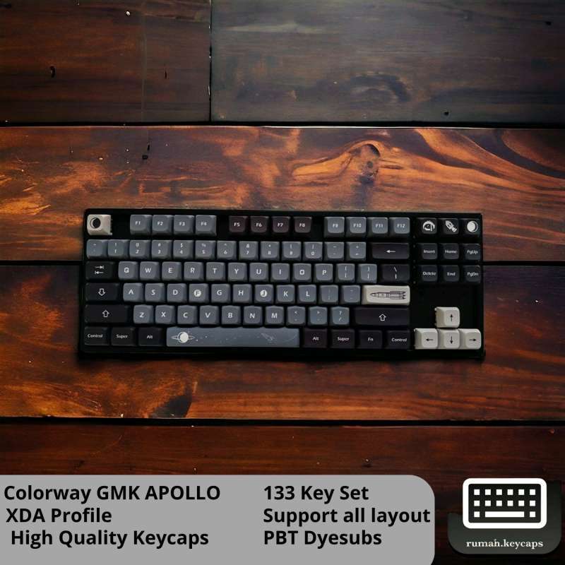 Jual Keycaps Keycap XDA PROFILE GMK APOLLO PBT Dyesub Dye Subs 7u ...