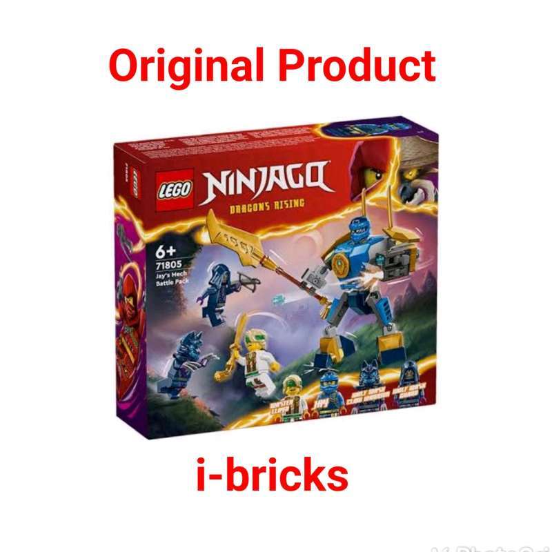 Jual Lego Ninjago 71805 Jay Mech Battle Pack di Seller I-Bricks ...