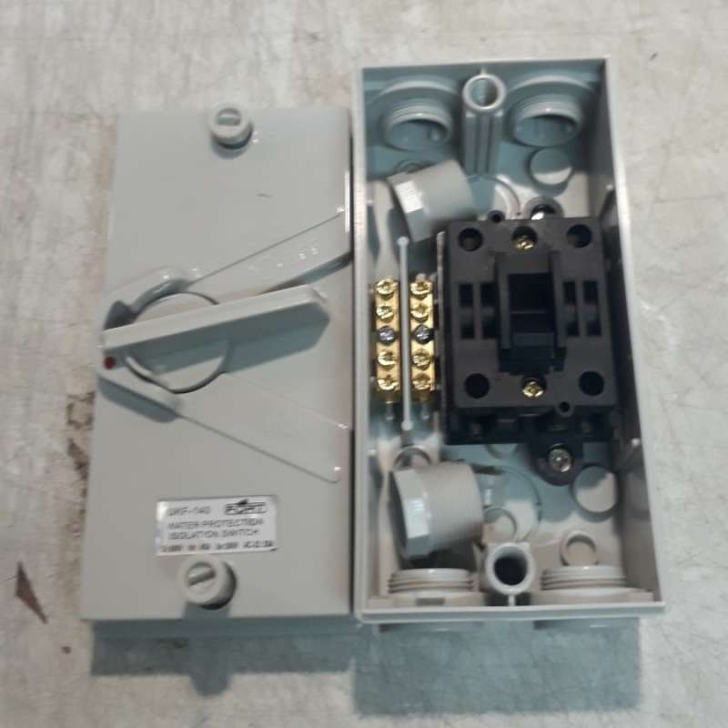 Promo Fort Isolating Switch 3phase 3pole Ip66 Ukf25a / Ukf40a / Ukf63a ...