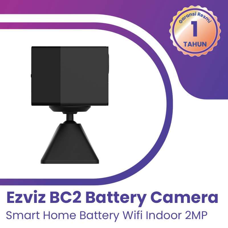 Jual Ezviz Bc2 Smart Home Battery Wifi Ip Camera Indoor 2mp Di Seller Bandar Multi Teknologi ...