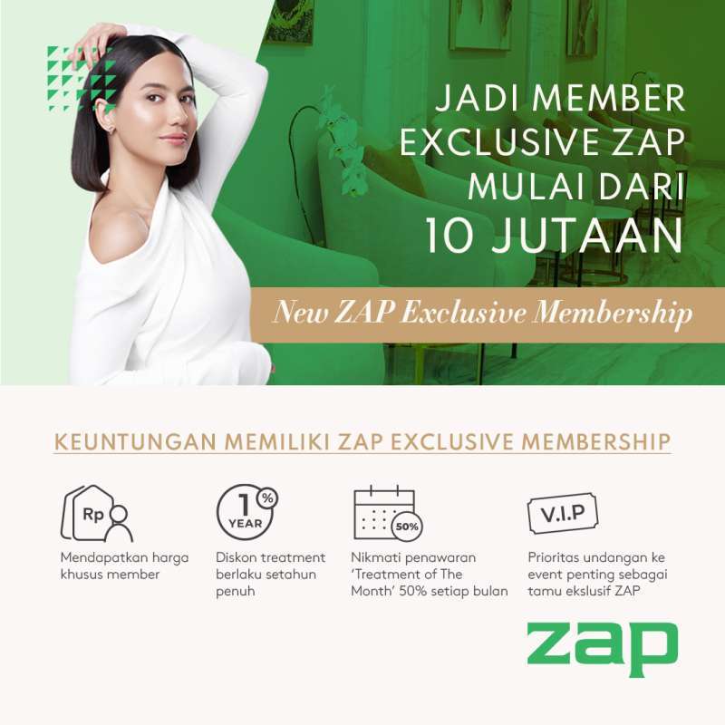 Jual Zap Exclusive Membership Bronze Di Seller Zap Clinic Store ...
