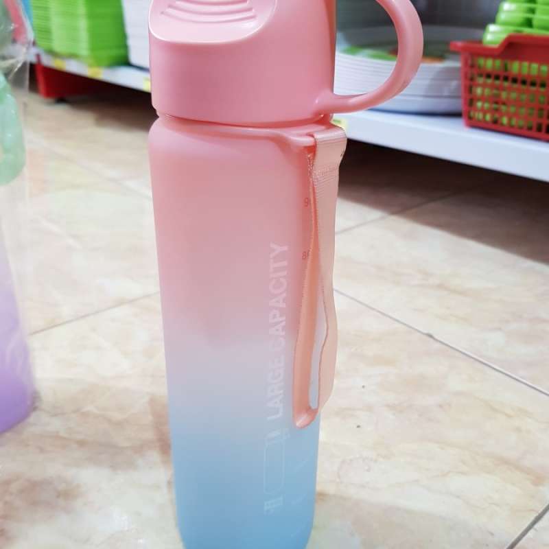 Jual Botol minum tali 1 liter Botol minum dove viral di Seller Nona ...